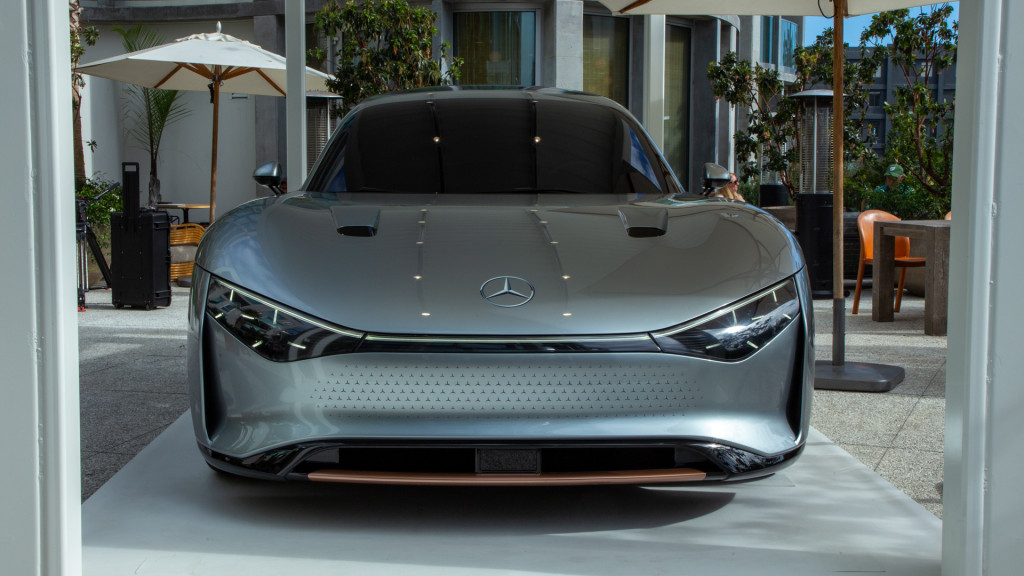 Up close with the Mercedes-Benz Vision EQXX: Slipping into a not-so ...