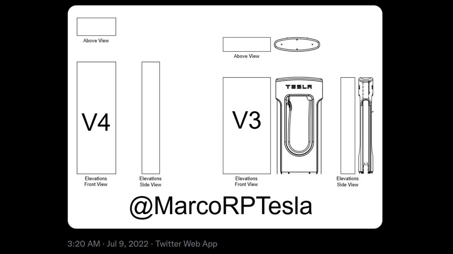 This Is How The New Tesla V4 Supercharger Might Look - EV Auto Insider